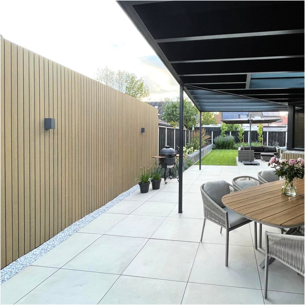 Composiet Gevelbekleding Breed Eiken 24,5 x 290cm | Buitenpaneel